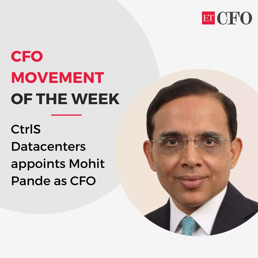 ETCFO on LinkedIn: CtrlS Datacenters appoints Mohit Pande as CFO - ETCFO ETCFO on LinkedIn: CtrlS Datacenters appoints Mohit Pande as CFO - ETCFO
