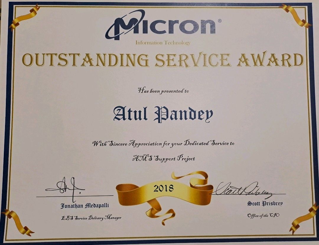 Atul Pandey posted on LinkedIn Atul Pandey posted on LinkedIn