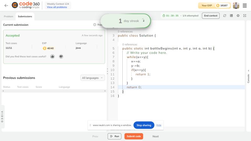 Ajay Kumar Ojha on LinkedIn: ๐Contest details Coding Ninjas๐ Total ... Ajay Kumar Ojha on LinkedIn: ๐Contest details Coding Ninjas๐ Total ...