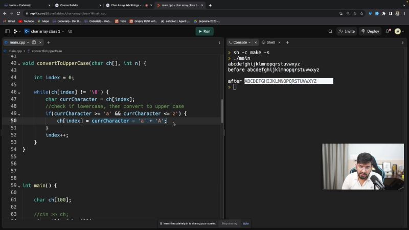 Day 34 of #100daysofcodechallenge: Char and String | Vivek Gupta posted ... Day 34 of #100daysofcodechallenge: Char and String | Vivek Gupta posted ...