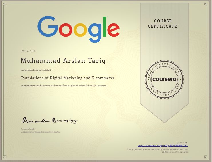Muhammad Arslan Tariq on LinkedIn: My Name is Arslan and I'm a Digital ... Muhammad Arslan Tariq on LinkedIn: My Name is Arslan and I'm a Digital ...