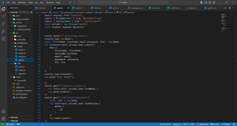 Sweta Shreya on LinkedIn: #fullstack #development #twitterclone #techstack Sweta Shreya on LinkedIn: #fullstack #development #twitterclone #techstack