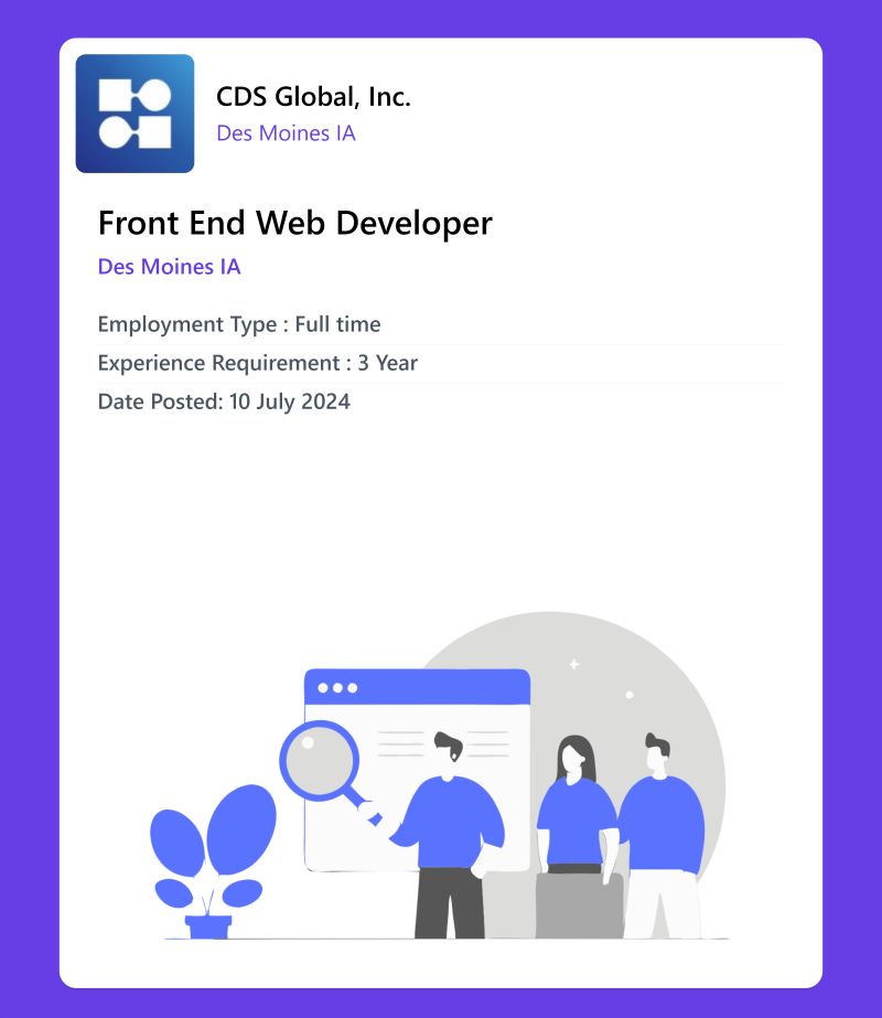 Job Zapper on LinkedIn: #webdevelopment #frontend #jobopportunity # ... Job Zapper on LinkedIn: #webdevelopment #frontend #jobopportunity # ...