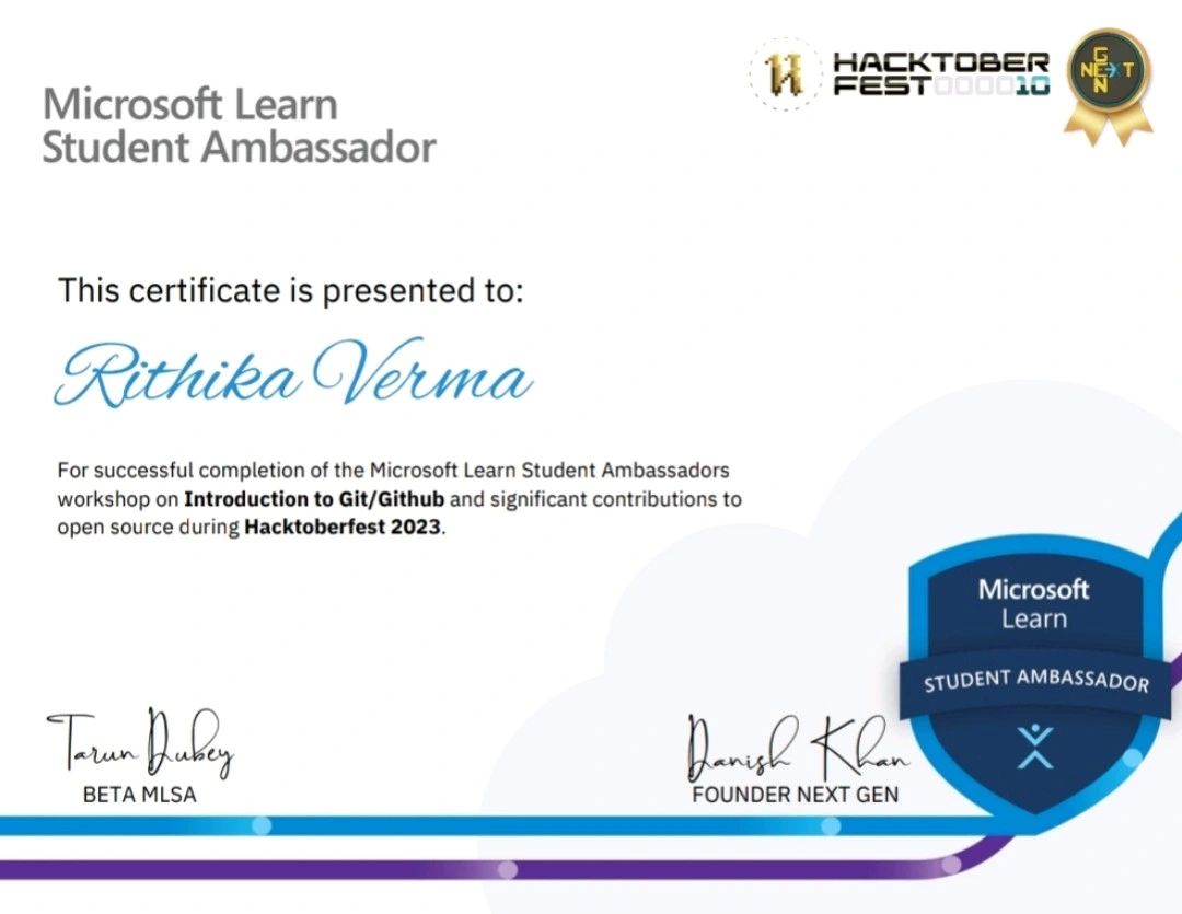 Rithika Verma on LinkedIn: #opensource #github #microsoft # ... Rithika Verma on LinkedIn: #opensource #github #microsoft # ...