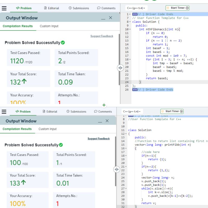 Conquered Fibonacci with #90DaysofCode | Anshu Kumar Bishwas posted on ... Conquered Fibonacci with #90DaysofCode | Anshu Kumar Bishwas posted on ...