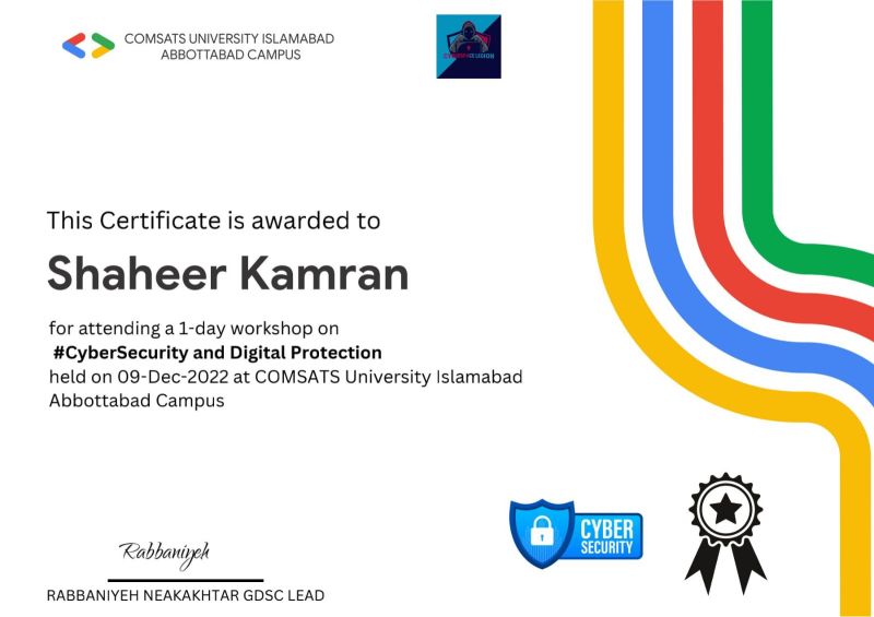Muhammad Shaheer Kamran on LinkedIn: Had an opportunity to attend a one ... Muhammad Shaheer Kamran on LinkedIn: Had an opportunity to attend a one ...