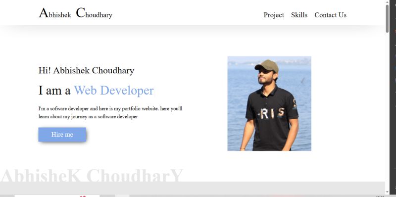 Abhishek Choudhary on LinkedIn: Hello connections, here is my portfolio ... Abhishek Choudhary on LinkedIn: Hello connections, here is my portfolio ...