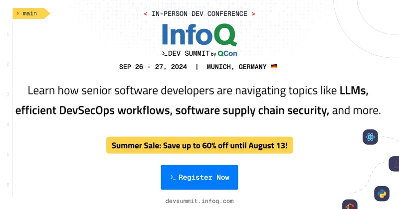 InfoQ on LinkedIn: #infoqdevsummit #llms #generativeai #microservices… InfoQ on LinkedIn: #infoqdevsummit #llms #generativeai #microservices…