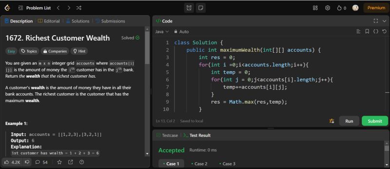 Vivek Ranjan on LinkedIn: #leetcodechallenge #75dayschallenge # ... Vivek Ranjan on LinkedIn: #leetcodechallenge #75dayschallenge # ...