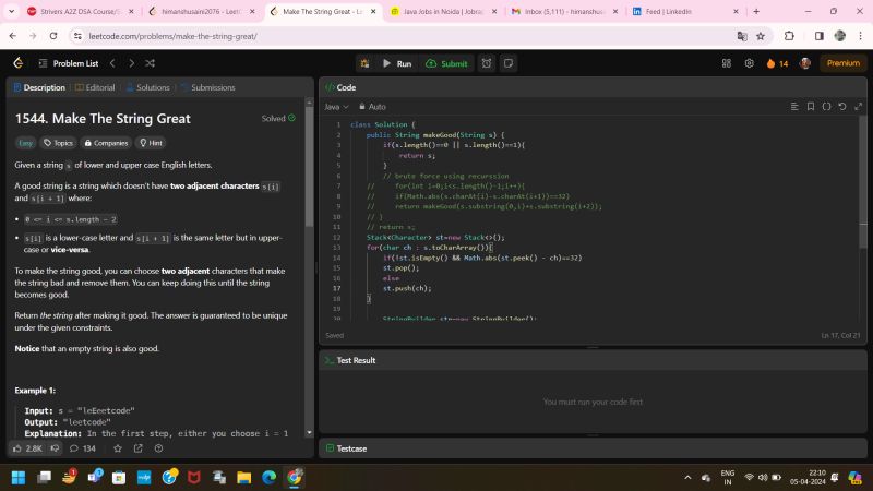 Himanshu Saini on LinkedIn: #dsa #challenges #leetcode # ... Himanshu Saini on LinkedIn: #dsa #challenges #leetcode # ...