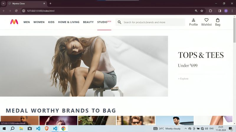 Aditya Singh on LinkedIn: #html5 #css #myntra Aditya Singh on LinkedIn: #html5 #css #myntra
