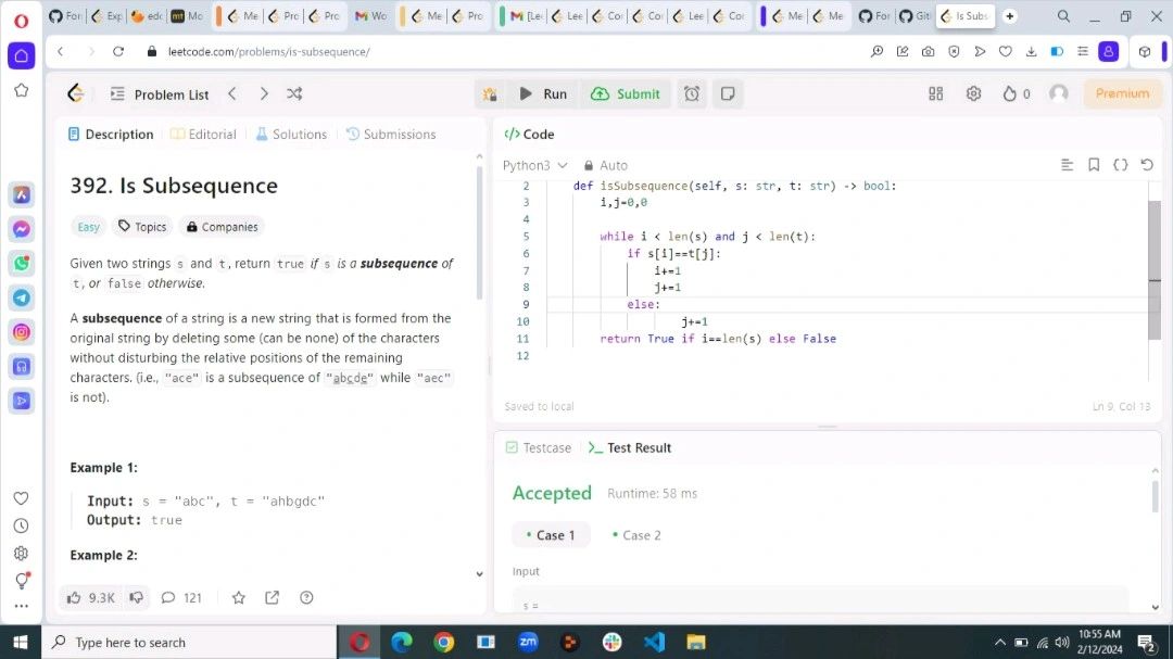 Ayesha Mehmood on LinkedIn: #python #coding #algorithms #subsequence # ... Ayesha Mehmood on LinkedIn: #python #coding #algorithms #subsequence # ...