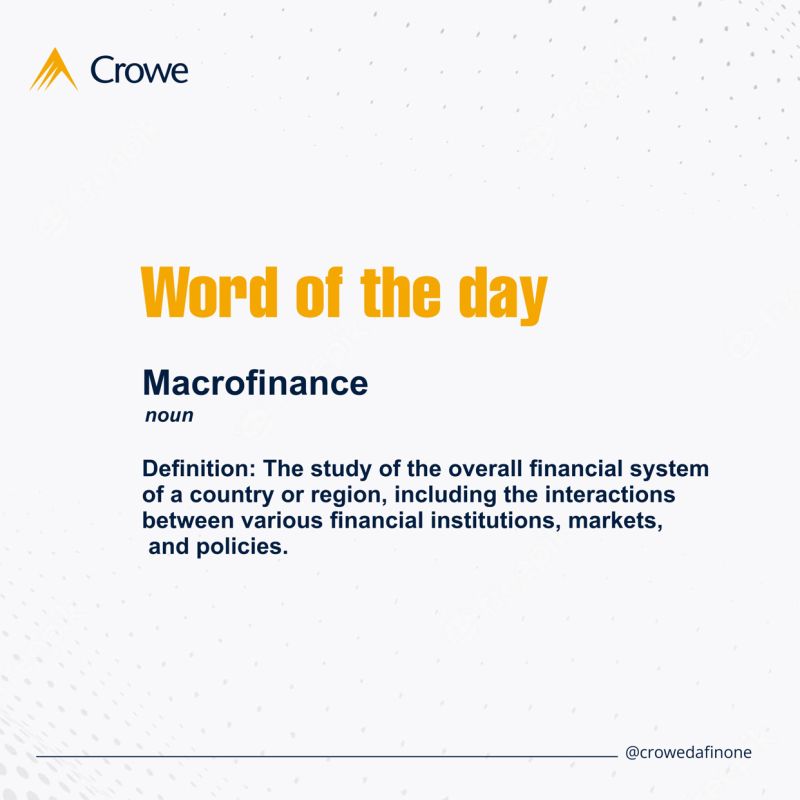 Crowe Dafinone on LinkedIn: #crowe #crowedafinone #financialecosystems ... Crowe Dafinone on LinkedIn: #crowe #crowedafinone #financialecosystems ...