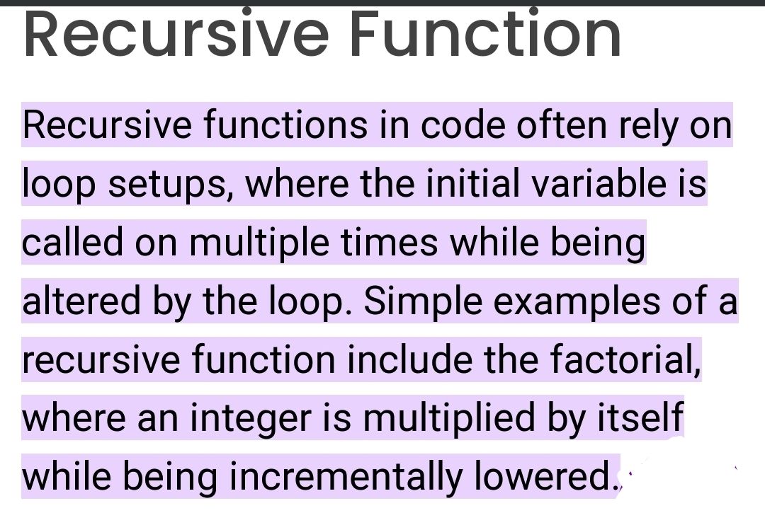 Sandhya Rawat on LinkedIn: simple recursive function example in python. Sandhya Rawat on LinkedIn: simple recursive function example in python.