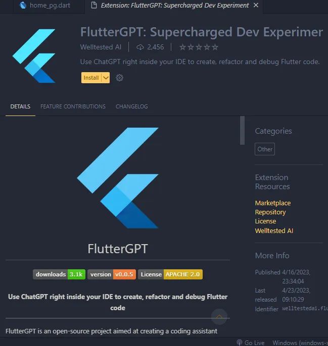 Zeeshan Fazal on LinkedIn: FlutterGPT Extension VS-Code Use ChatGPT ... Zeeshan Fazal on LinkedIn: FlutterGPT Extension VS-Code Use ChatGPT ...
