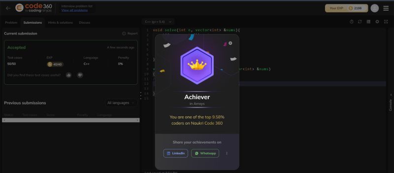 Janhvi Kaushal on LinkedIn: #recursion #100daysofcode #dsa # ... Janhvi Kaushal on LinkedIn: #recursion #100daysofcode #dsa # ...