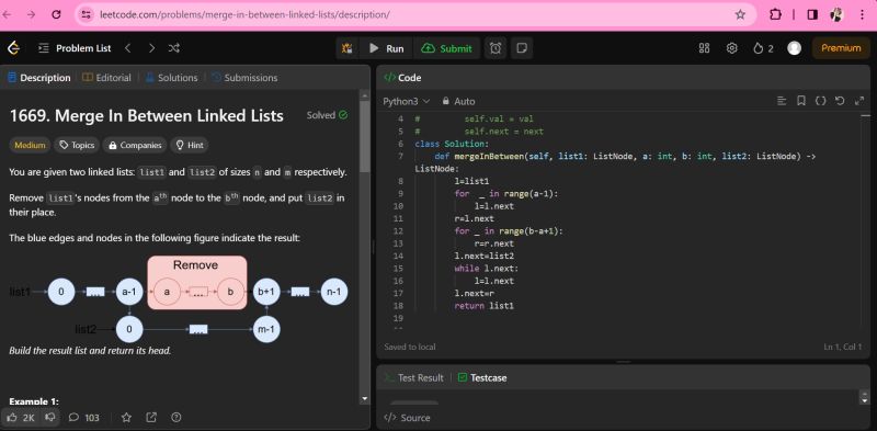 Osama Ghaffar on LinkedIn: #leetcode #python #linkedlists # ... Osama Ghaffar on LinkedIn: #leetcode #python #linkedlists # ...