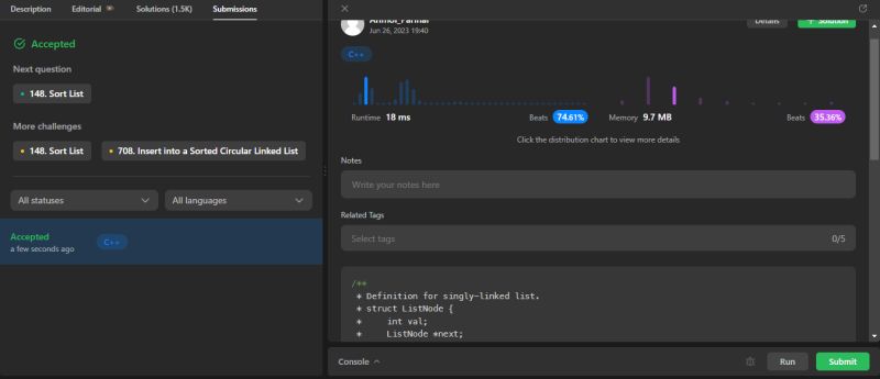 Anmol Parihar on LinkedIn: #100daychallenge #leetcode #codechallenge ... Anmol Parihar on LinkedIn: #100daychallenge #leetcode #codechallenge ...