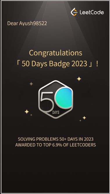 Ayush Anand on LinkedIn: Thanks Leetcode..... Ayush Anand on LinkedIn: Thanks Leetcode.....