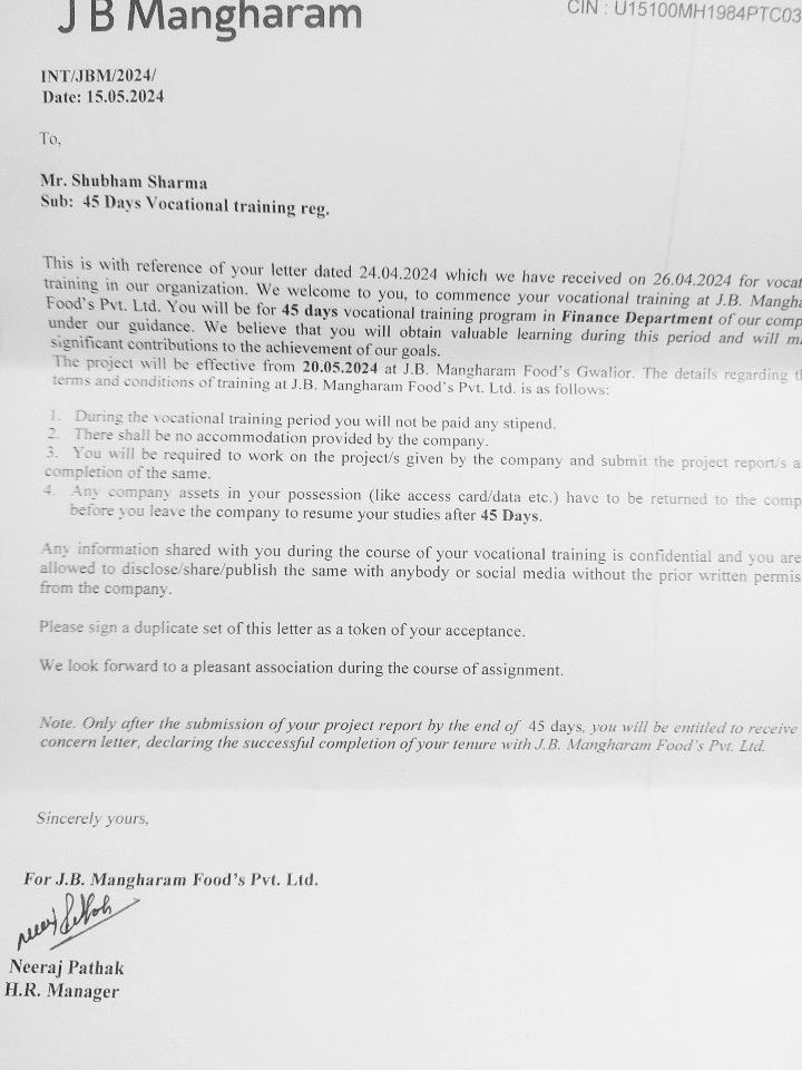 shubham sharma on LinkedIn: #finance #internship #food #careergrowth # ... shubham sharma on LinkedIn: #finance #internship #food #careergrowth # ...