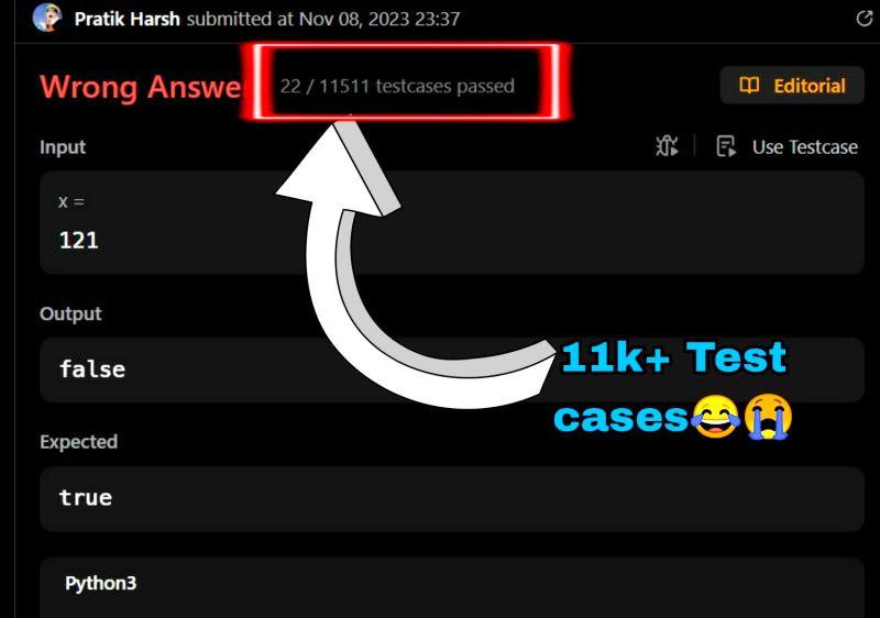 Pratik Harsh on LinkedIn: #leetcode #humor #coding #problemsolving Pratik Harsh on LinkedIn: #leetcode #humor #coding #problemsolving
