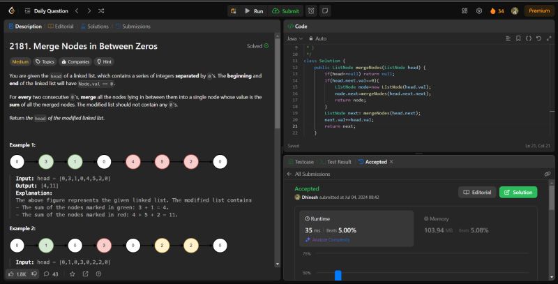 Dhinesh M on LinkedIn: #day32of100days #100daysofcode #leetcode # ... Dhinesh M on LinkedIn: #day32of100days #100daysofcode #leetcode # ...