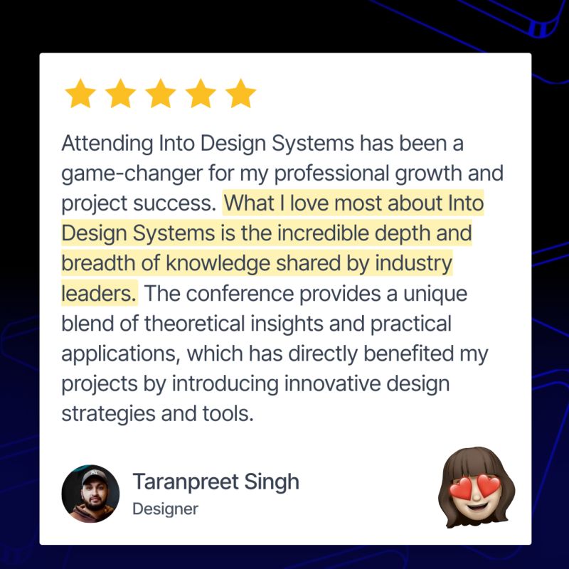 Into Design Systems Community & Conference on LinkedIn: #designsystems ... Into Design Systems Community & Conference on LinkedIn: #designsystems ...