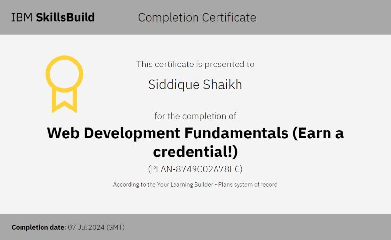 Siddique S. on LinkedIn: #webdevelopment #skillsbuild #html #css # ... Siddique S. on LinkedIn: #webdevelopment #skillsbuild #html #css # ...
