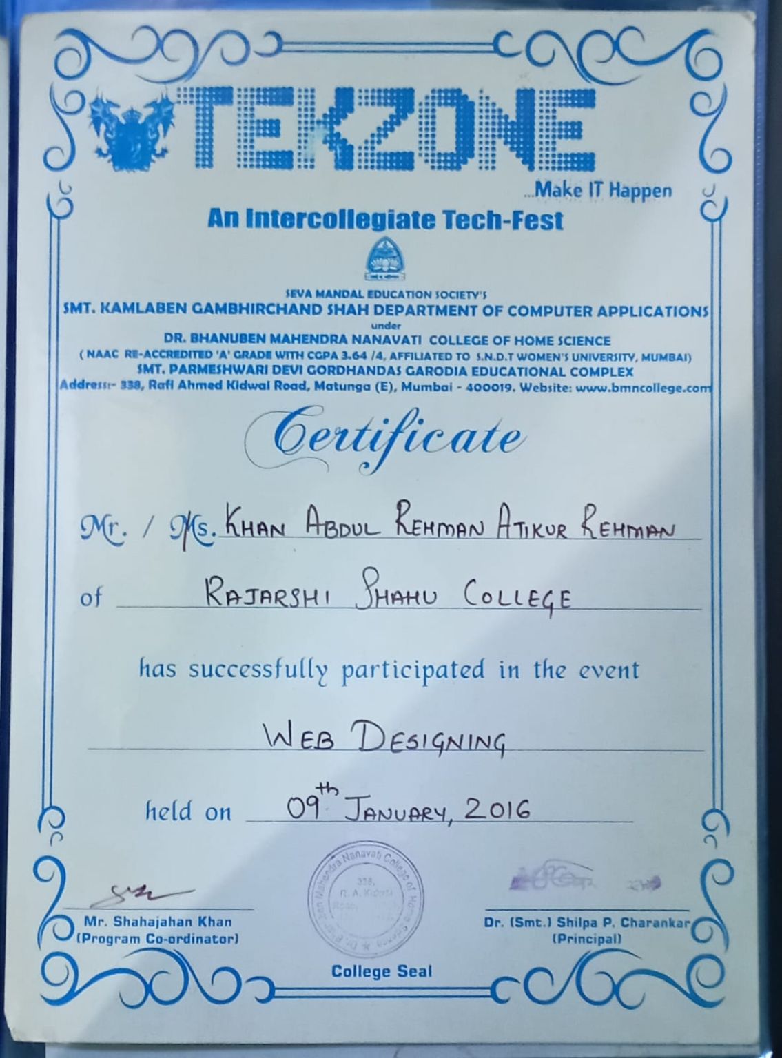 Abdul Rehman Khan on LinkedIn: #achievement Abdul Rehman Khan on LinkedIn: #achievement