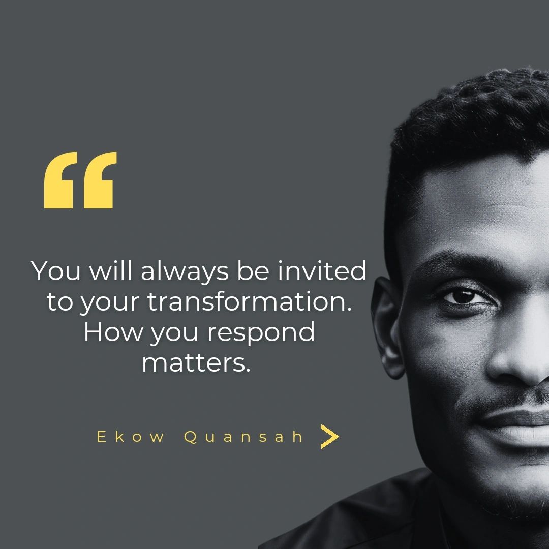Ekow Quansah on LinkedIn: #transformation #invitation | 11 comments Ekow Quansah on LinkedIn: #transformation #invitation | 11 comments