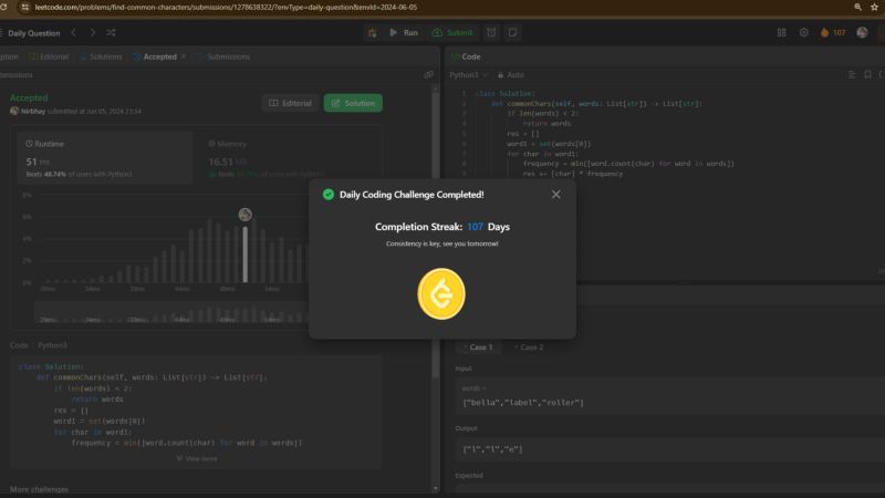 Nirbhay Rajodiya on LinkedIn: #leetcode #100daysofcode #day92 Nirbhay Rajodiya on LinkedIn: #leetcode #100daysofcode #day92