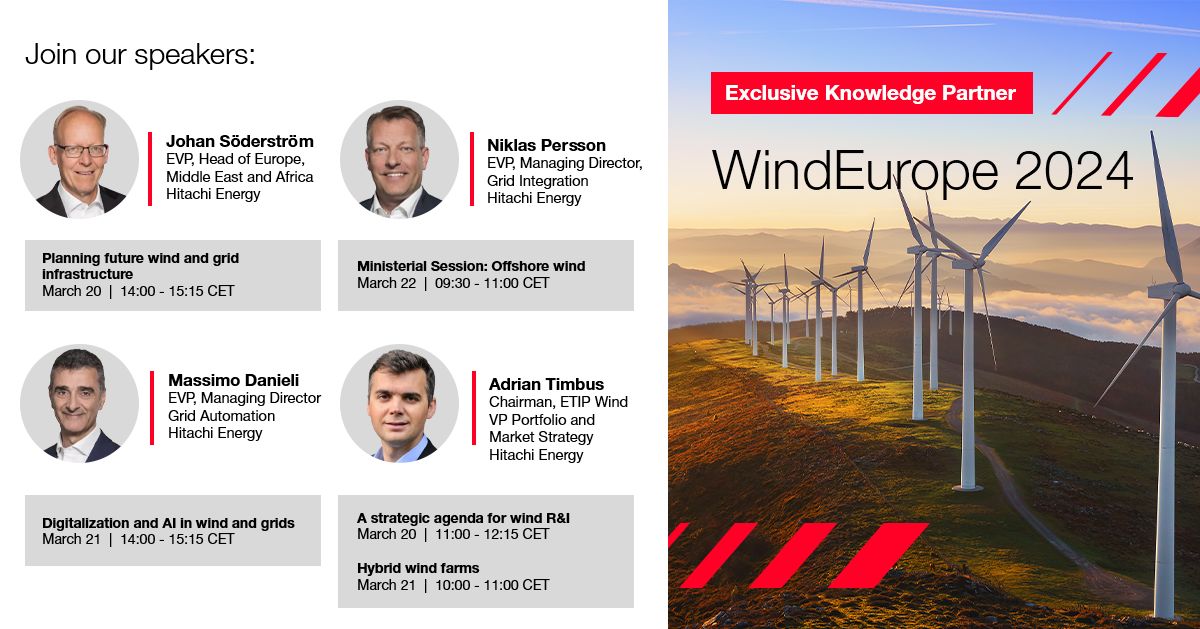 Mike Pollitt on LinkedIn: WindEurope Annual Event 2024 | Hitachi Energy Mike Pollitt on LinkedIn: WindEurope Annual Event 2024 | Hitachi Energy