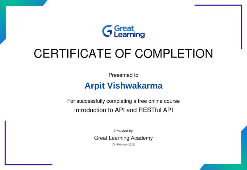 Arpit Vishwakarma on LinkedIn: #apis #restfulapis #softwaredevelopment ... Arpit Vishwakarma on LinkedIn: #apis #restfulapis #softwaredevelopment ...