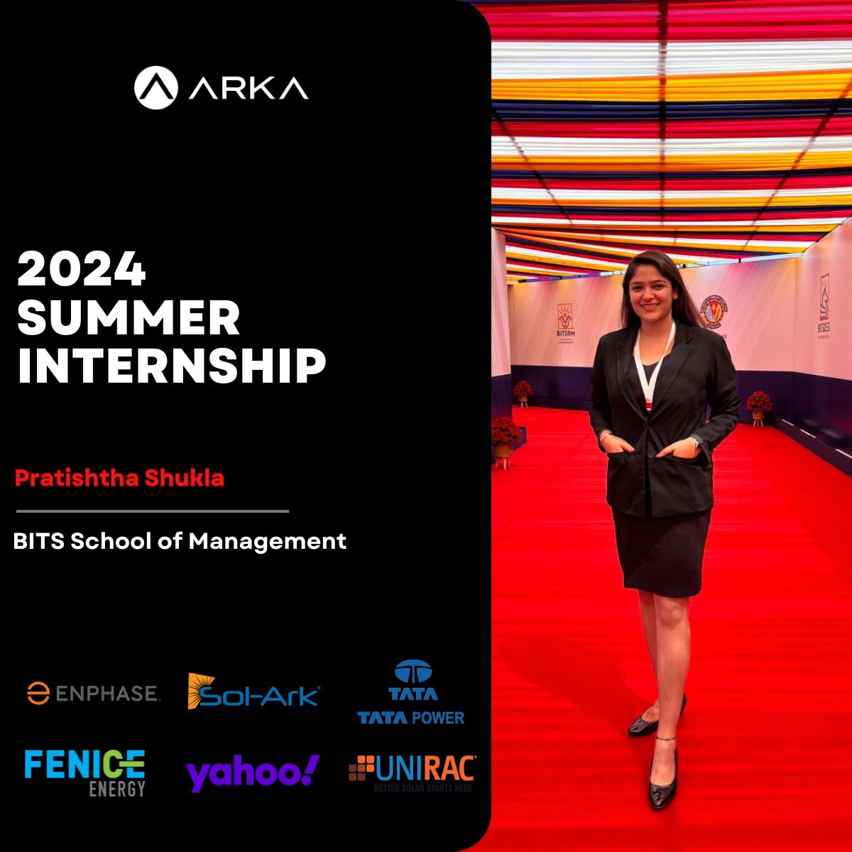Pratishtha Shukla on LinkedIn: #arkaenergy #arka360 #internship # ... Pratishtha Shukla on LinkedIn: #arkaenergy #arka360 #internship # ...