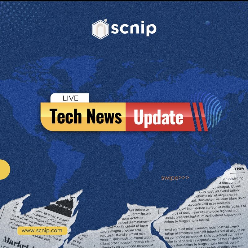 Scnip on LinkedIn: #technews Scnip on LinkedIn: #technews
