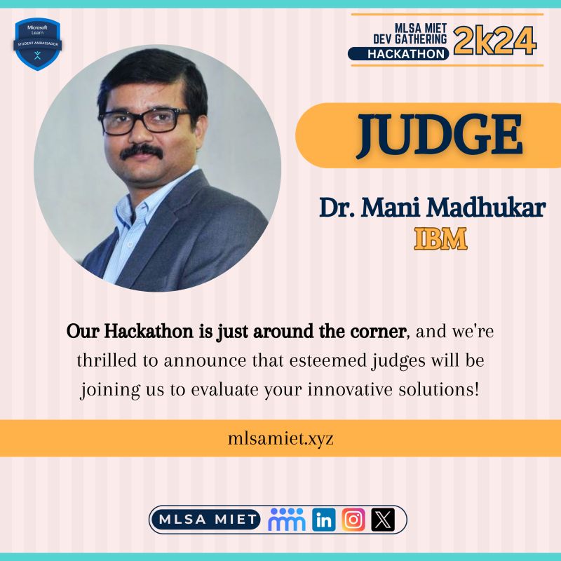 MLSA MIET on LinkedIn: #hackathon #techinnovation #hackathon #coding # ... MLSA MIET on LinkedIn: #hackathon #techinnovation #hackathon #coding # ...