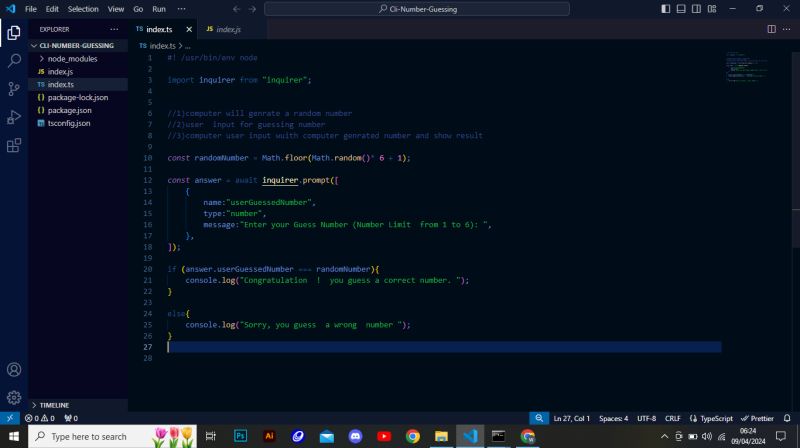 Mubashir Abdullah on LinkedIn: #typescript #javascript #node #inquirer ... Mubashir Abdullah on LinkedIn: #typescript #javascript #node #inquirer ...