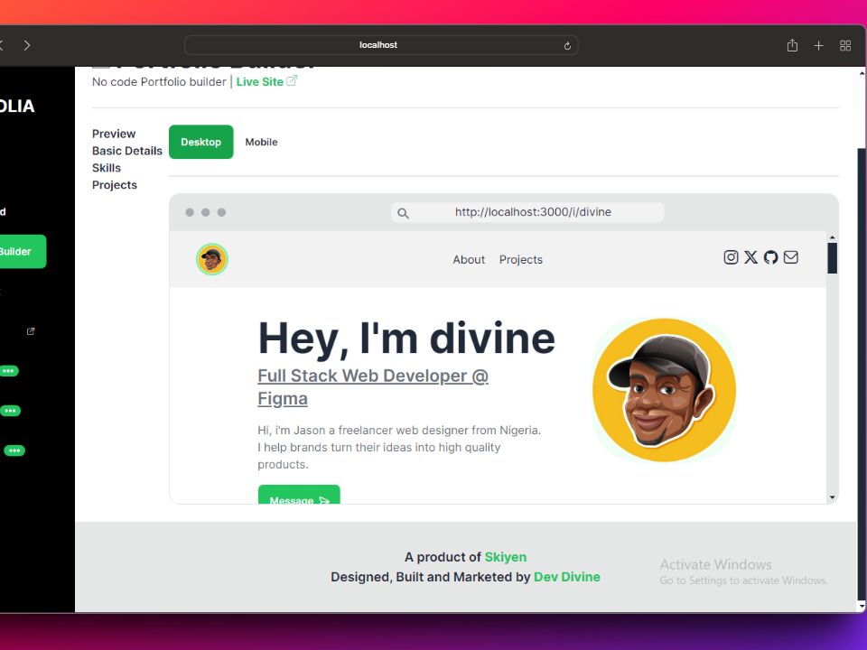 Okeke Divine-Vessel on LinkedIn: #portfolio #resume #builder #nocode # ... Okeke Divine-Vessel on LinkedIn: #portfolio #resume #builder #nocode # ...