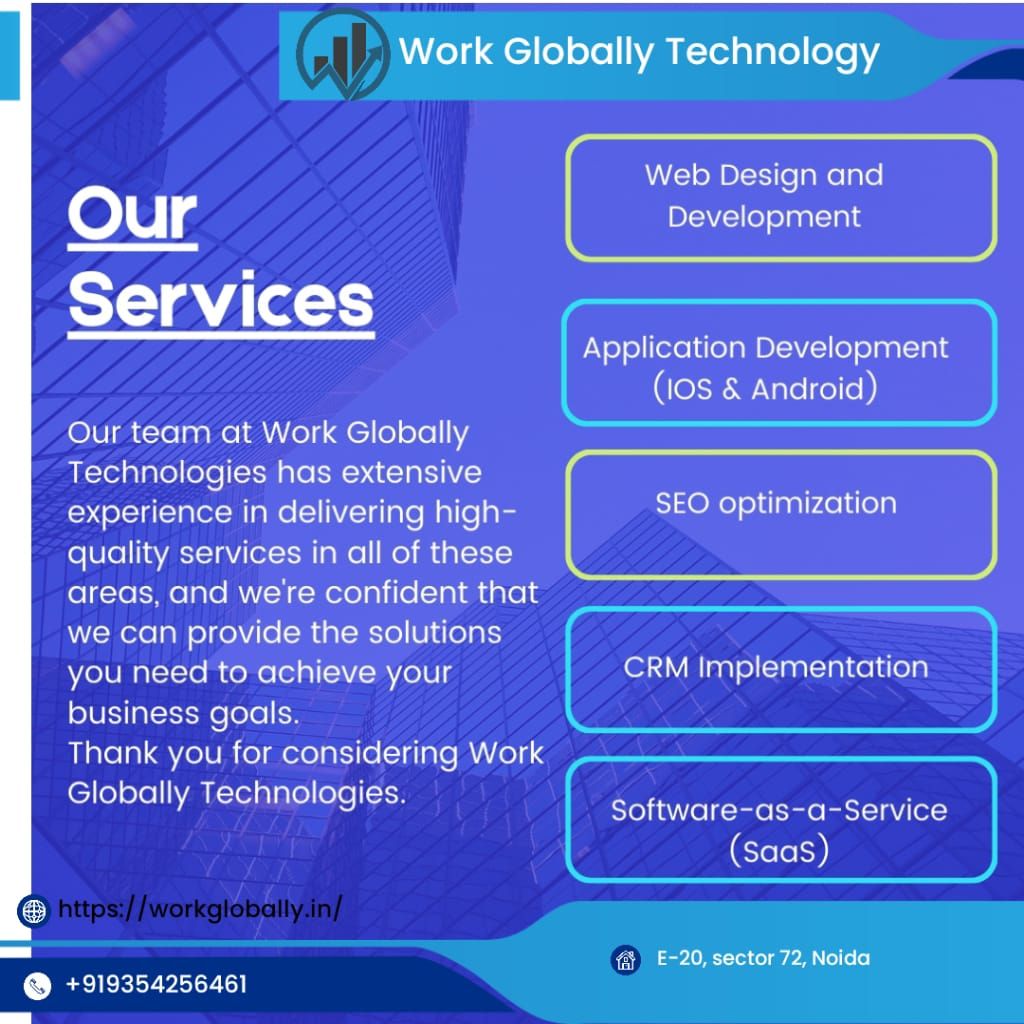 Work Globally Technology on LinkedIn: #saas #appdeveloper #ios #android ... Work Globally Technology on LinkedIn: #saas #appdeveloper #ios #android ...