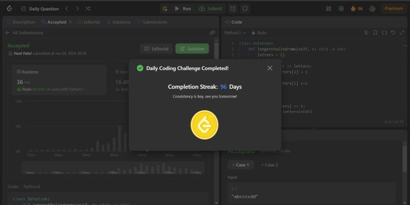 Neel Patel on LinkedIn: #100daysofcode #leetcode #programming # ... Neel Patel on LinkedIn: #100daysofcode #leetcode #programming # ...