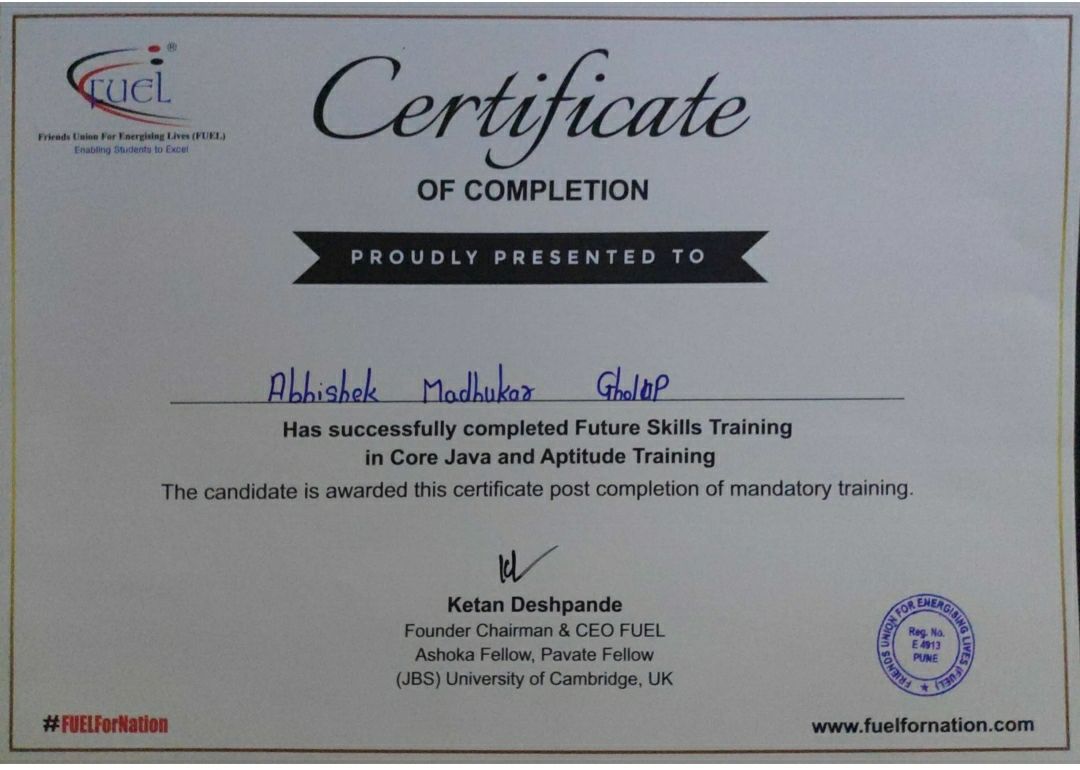 Abhishek .. on LinkedIn: #programming #training #java #future Abhishek .. on LinkedIn: #programming #training #java #future