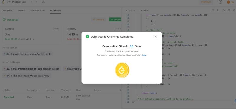 SAGNIK SAHA on LinkedIn: 🎯 Daily Coding Challenge of LeetCode 💎DAY 16 ... SAGNIK SAHA on LinkedIn: 🎯 Daily Coding Challenge of LeetCode 💎DAY 16 ...