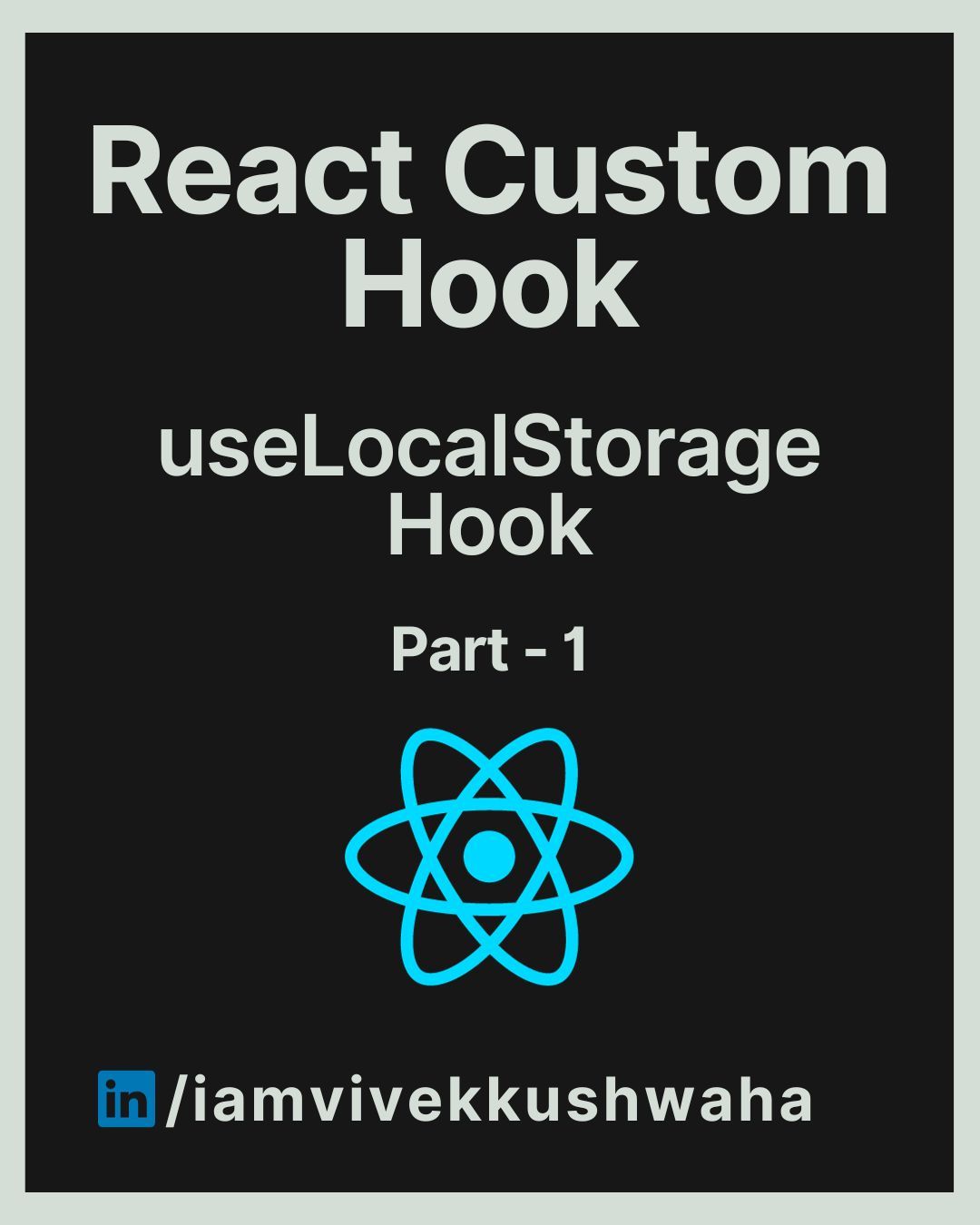 Vivek Kushwaha on LinkedIn: #react #reacthooks #javascript # ... Vivek Kushwaha on LinkedIn: #react #reacthooks #javascript # ...