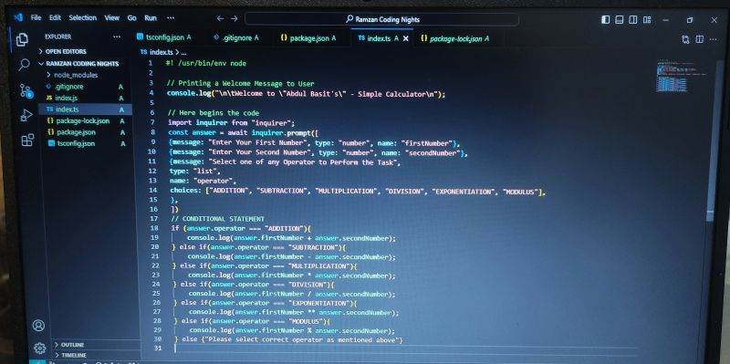 Abdul Basit on LinkedIn: #typescript #javascript #calculatorproject # ... Abdul Basit on LinkedIn: #typescript #javascript #calculatorproject # ...