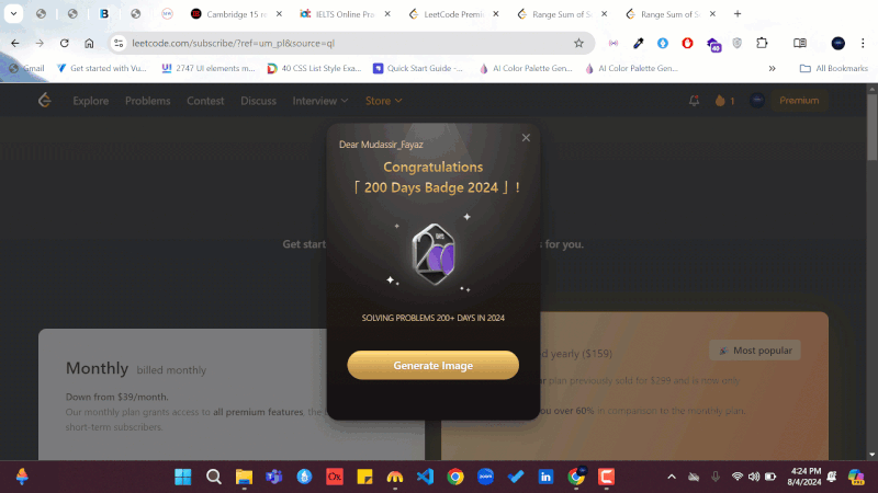 Mudassir Fayaz on LinkedIn: #leetcode #codingjourney #milestone # ... Mudassir Fayaz on LinkedIn: #leetcode #codingjourney #milestone # ...