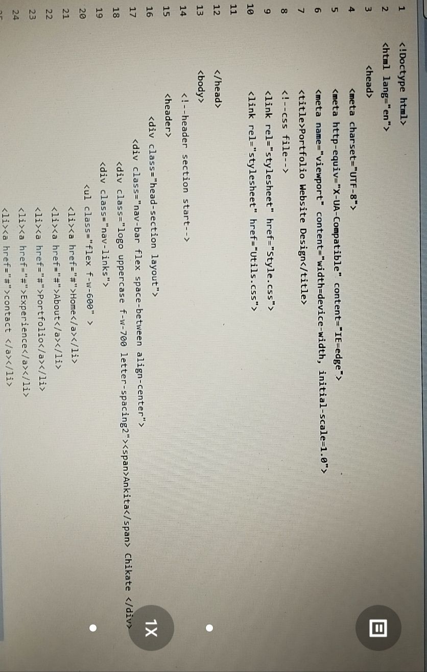 Ankita Chikate on LinkedIn: Portfolio Website Using HTML and CSS.... Ankita Chikate on LinkedIn: Portfolio Website Using HTML and CSS....