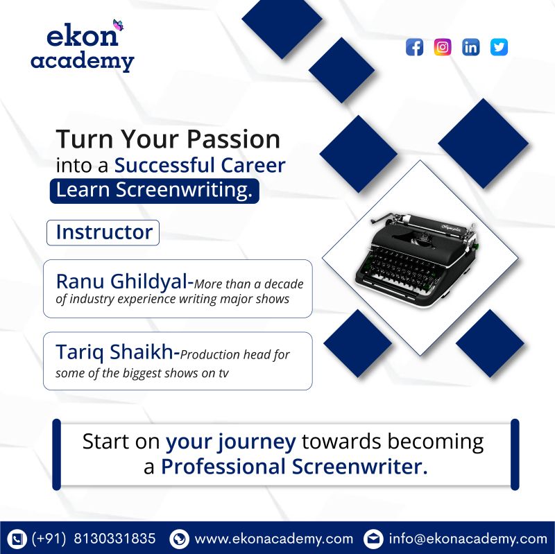 Ekon Academy on LinkedIn: #ekonacademy #ekon #academy #scriptwriting # ... Ekon Academy on LinkedIn: #ekonacademy #ekon #academy #scriptwriting # ...