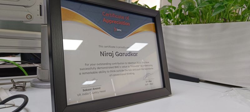 Niraj Garudkar on LinkedIn: #bmcsoftware | 20 comments Niraj Garudkar on LinkedIn: #bmcsoftware | 20 comments