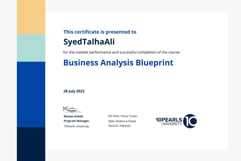Syed Talha Ali on LinkedIn: #businessanalysisblueprint ... Syed Talha Ali on LinkedIn: #businessanalysisblueprint ...