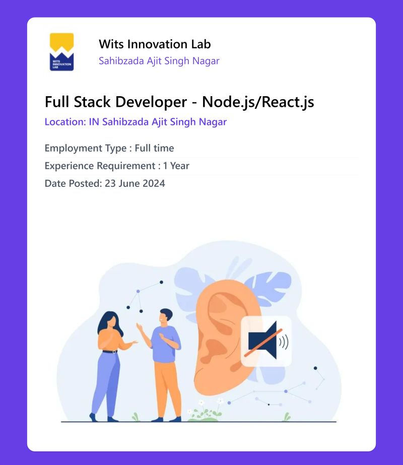 Job Zapper on LinkedIn: #fullstackdeveloper #nodejs #reactjs # ... Job Zapper on LinkedIn: #fullstackdeveloper #nodejs #reactjs # ...